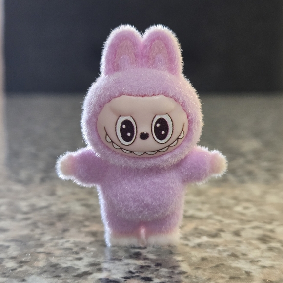 Accents | Charming Lavender Mini Plush Labubu Figurine | Poshmark